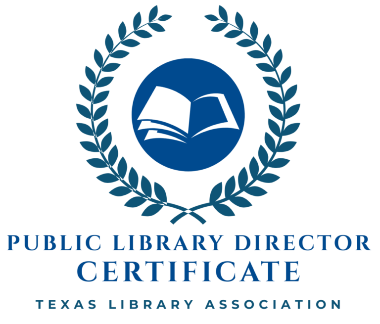 Public Library Director Certificate - Texas Library Association